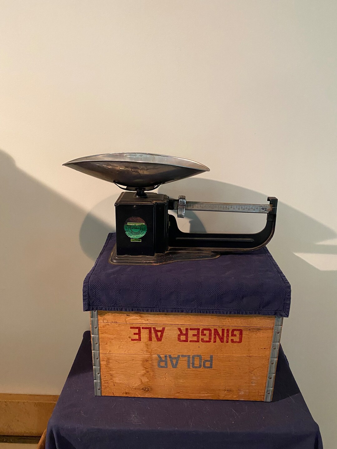 Vintage Triner 2 Lb Scale With Removable Metal Top - Etsy