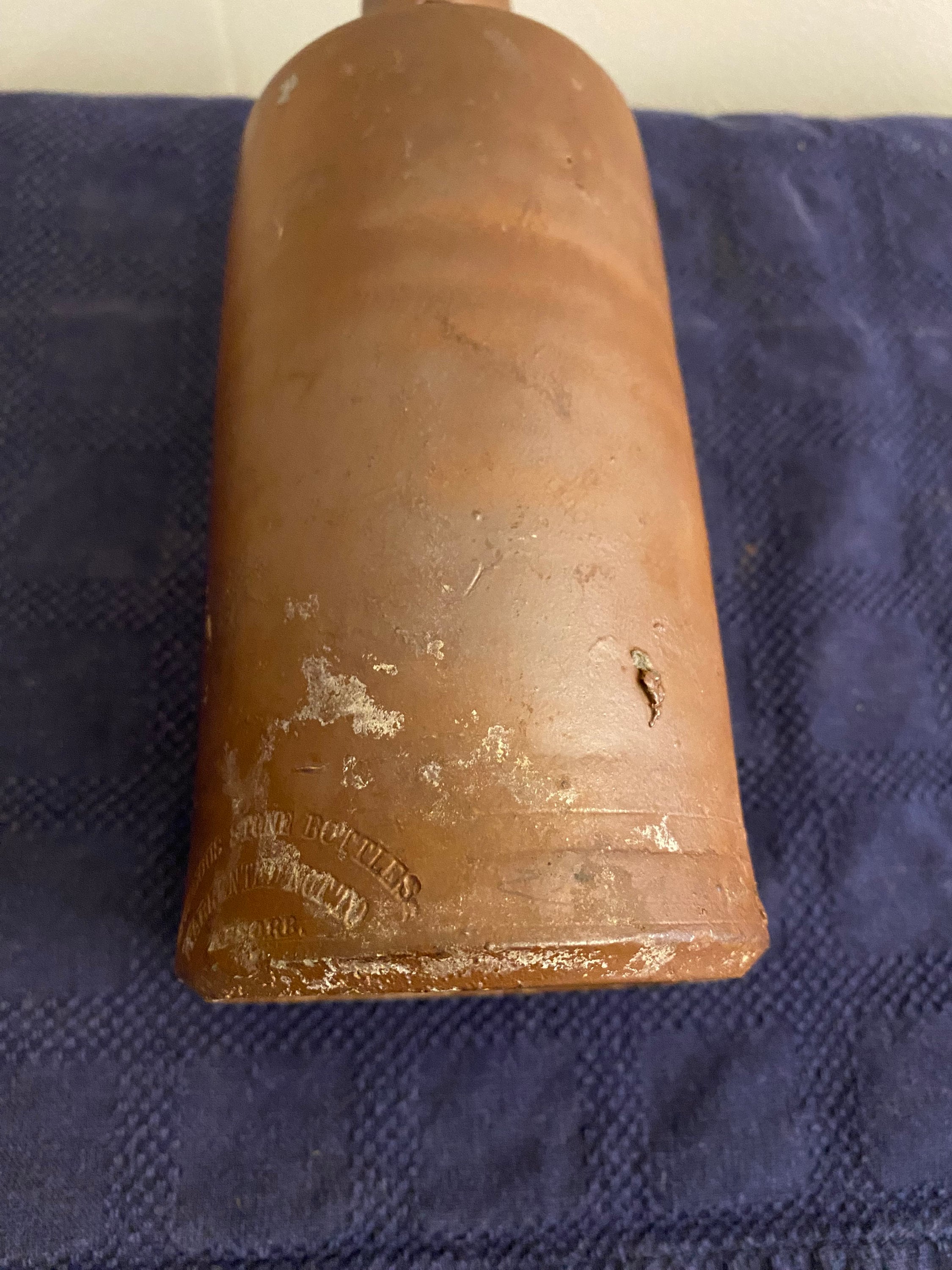 Antique Vitreous Stone Bottle Late 1800's Ink Bottle - Etsy