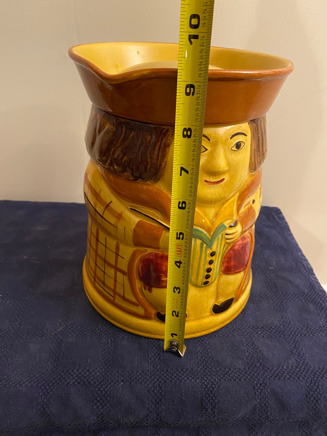 Vintage Toby Character Cookie Jar Made in Japan 1950's - Etsy