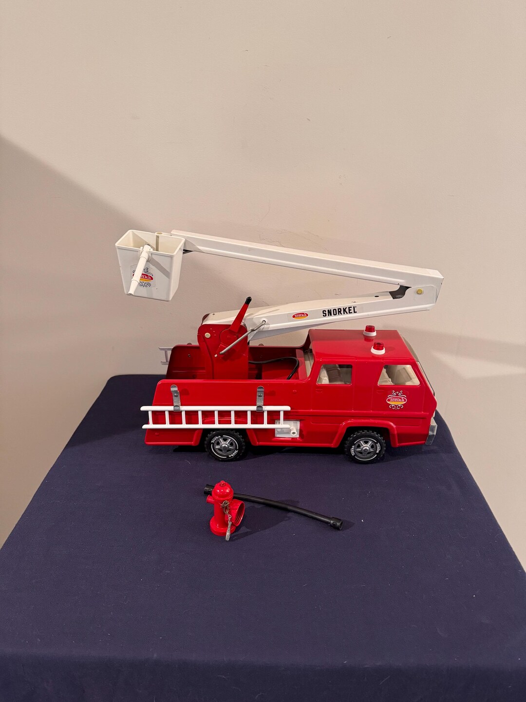 Vintage Tonka Snorkel Fire Truck Ladder With Hydrant Hose and Both ...