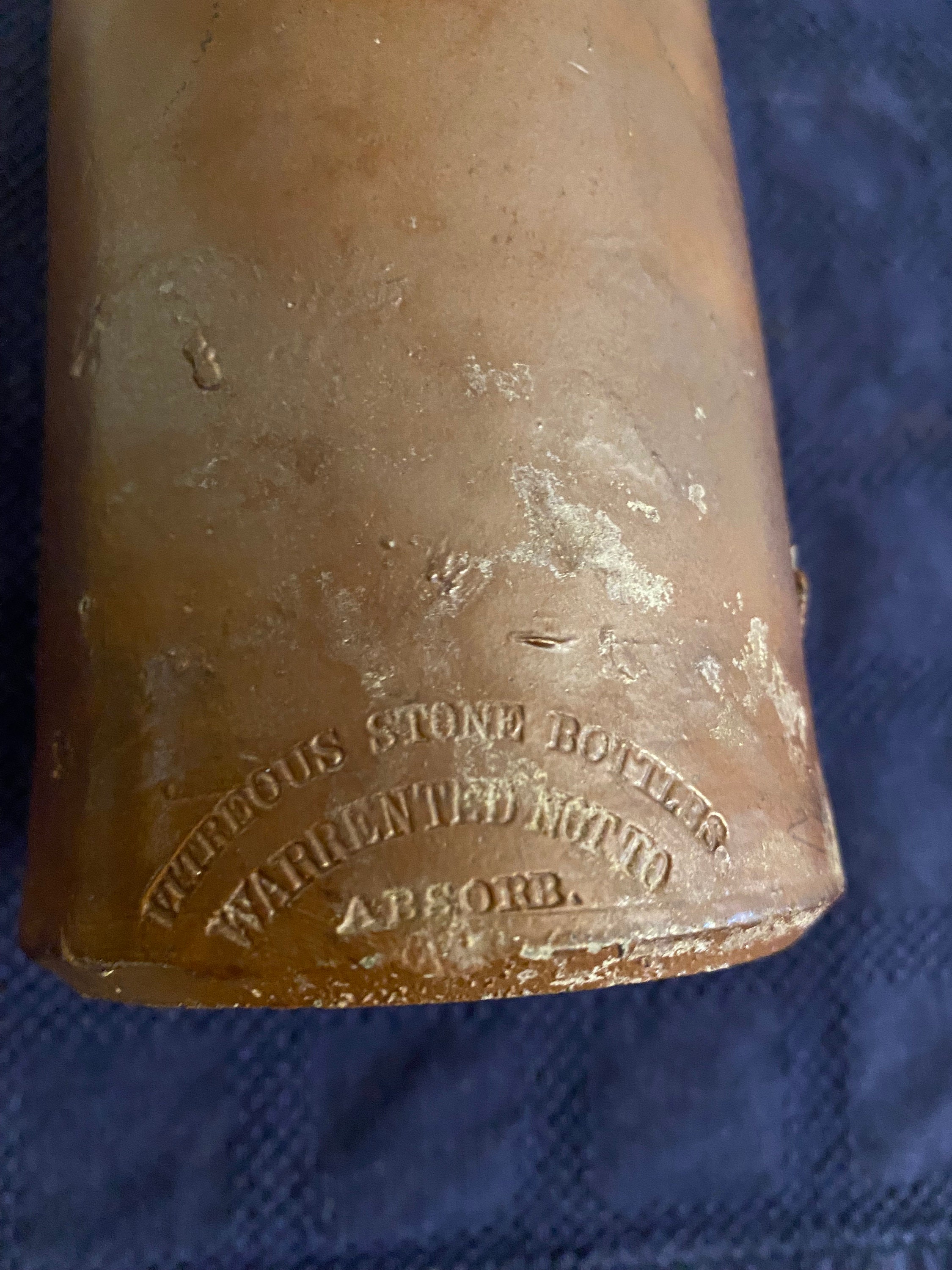 Antique Vitreous Stone Bottle Late 1800's Ink Bottle - Etsy