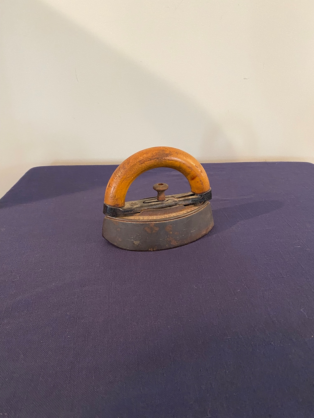 Colebrookdale Sad Iron Wooden Removable Handle Antique Cast Iron - Etsy