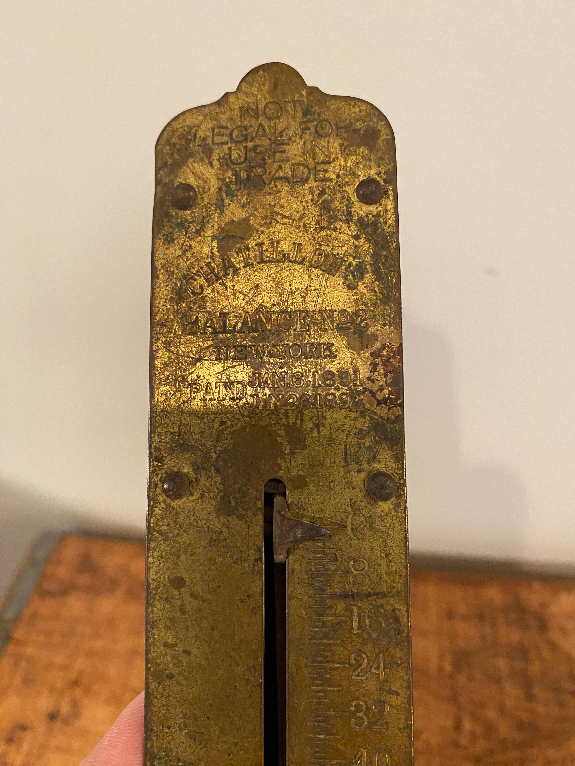 Chatillons Balance No. 2 Hanging Scale 50 Pound Vintage - Etsy