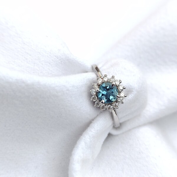 Aqua Ring - Etsy