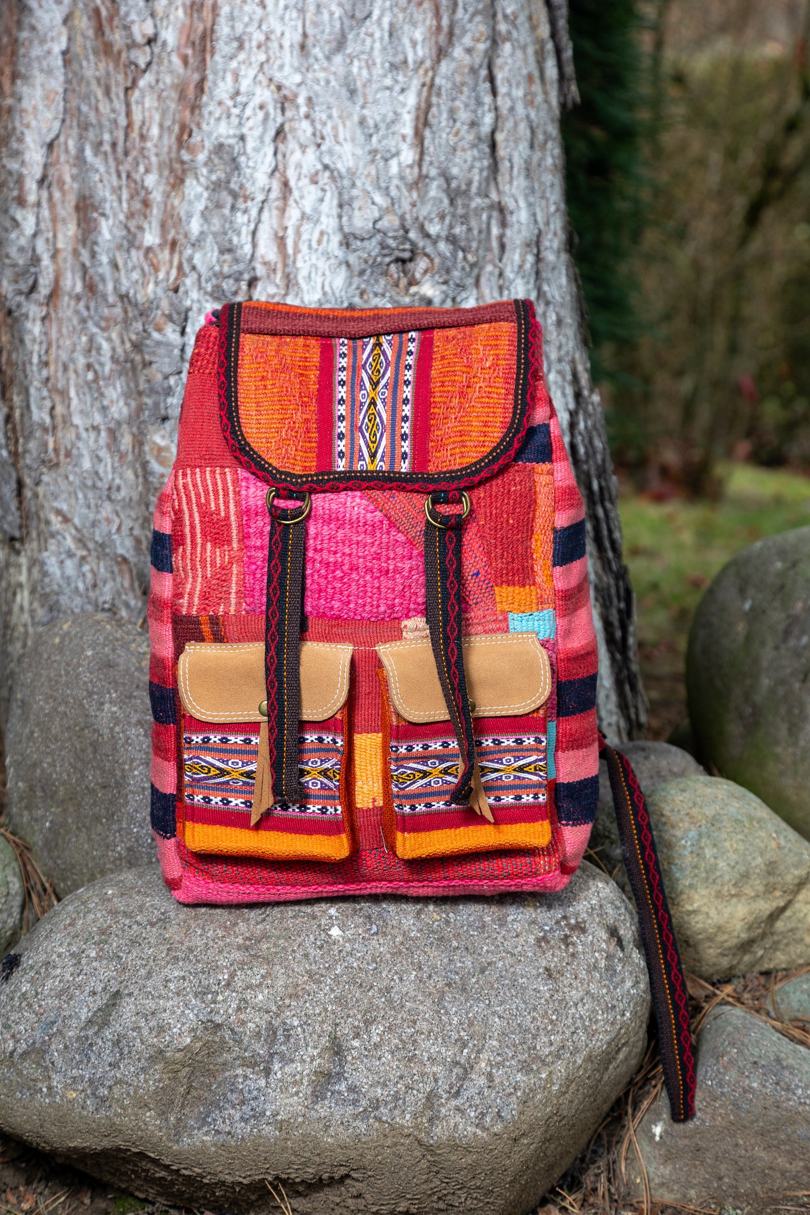 Rucksäcke Handgemacht| Boho Chic Natural |damen Rucksack| Fair |ethno ...