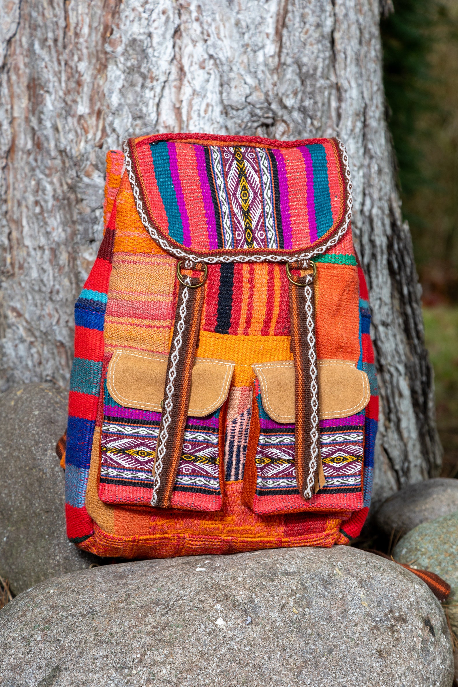 Rucksäcke Handgemacht| Boho Chic Natural |damen Rucksack| Fair |ethno ...