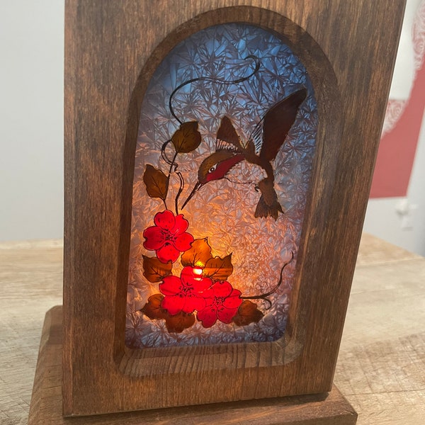 Stained Glass Candle Sconce - Etsy