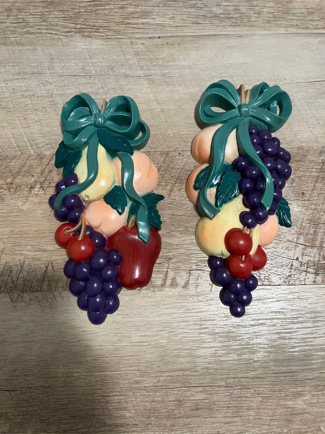 Set of Two Birwood Wall Fruit Decor - Etsy