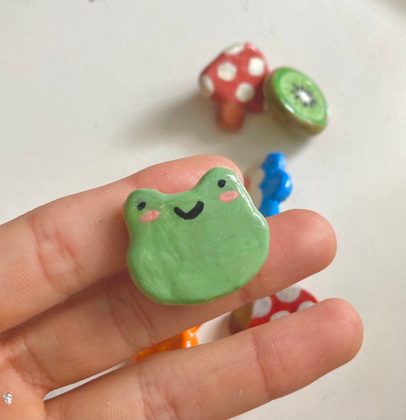 Aesthetic Clay Pins - Etsy