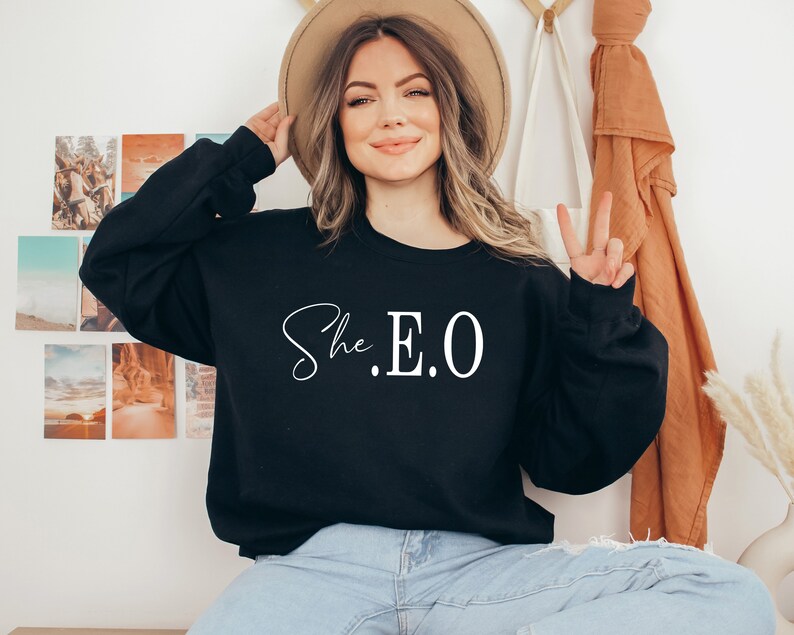 She E.O small Business Owner Ceo SVG PNG DXF Silhouette - Etsy