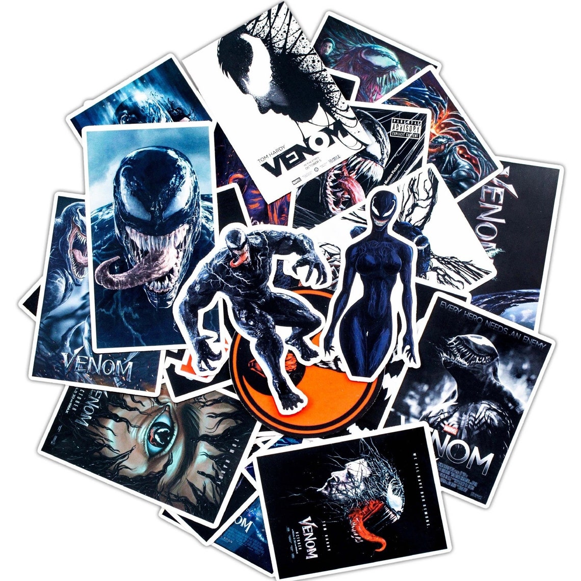 10/30pcs Venom Movie Series Stickers Pack Kids Decal Toys | Etsy