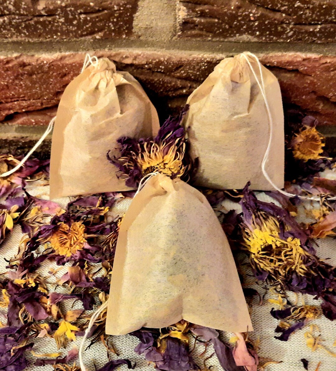 Blue Lotus Tea Bags 100% Organic Egyptian Lotus Tea Blue Lotus - Etsy