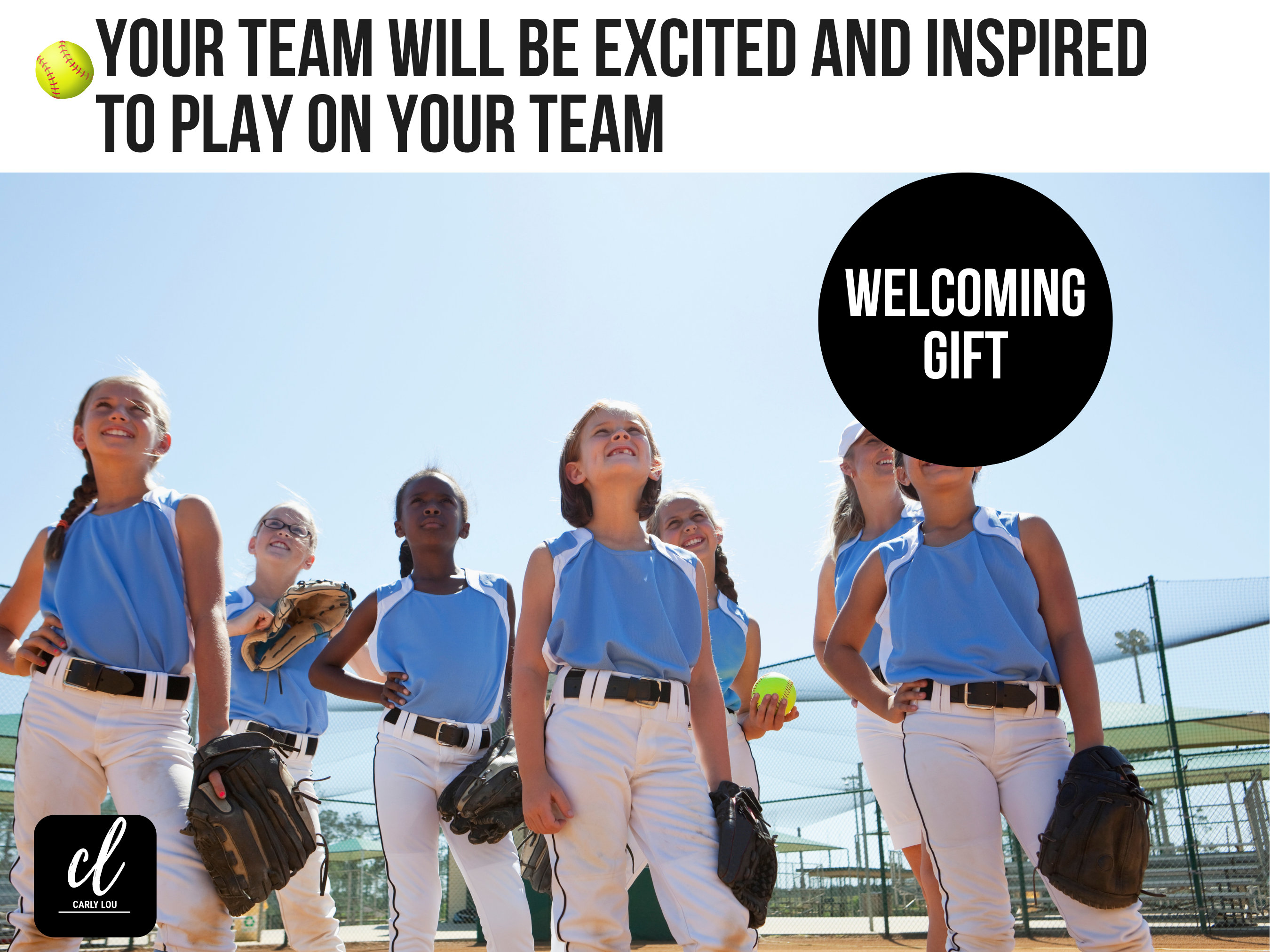Instant Download Softball Team Gift Tag Printable Welcome to Team ...
