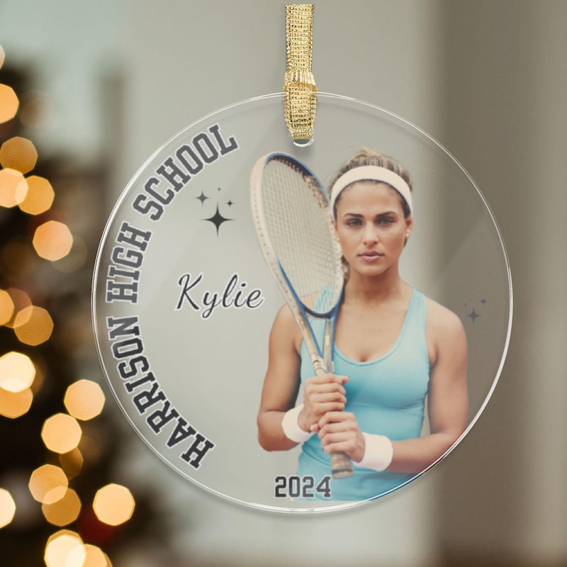 Tennis Christmas Ornament - Etsy