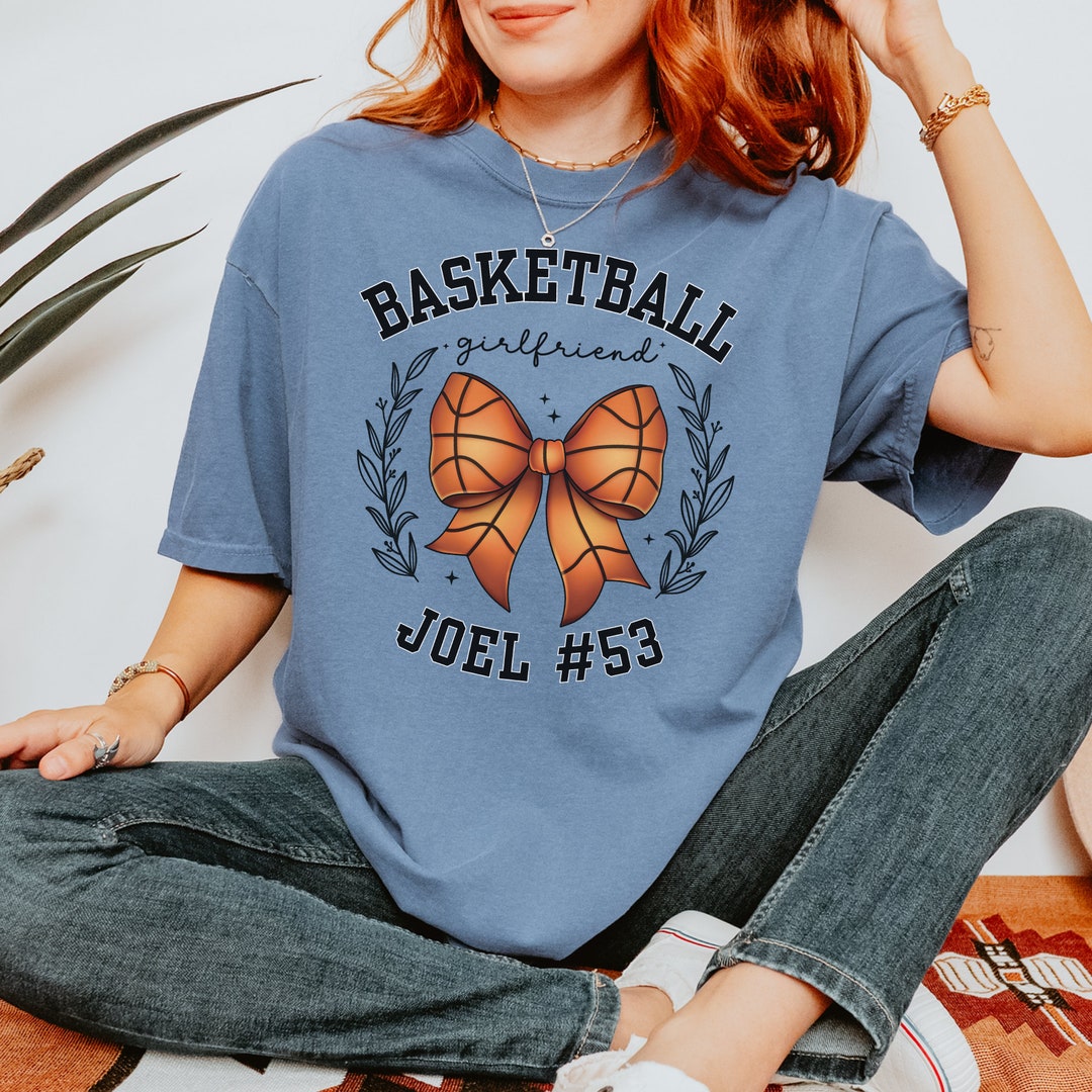 Basketball Girlfriend Shirt Custom Comfort Colors Shirt With Basketball ...