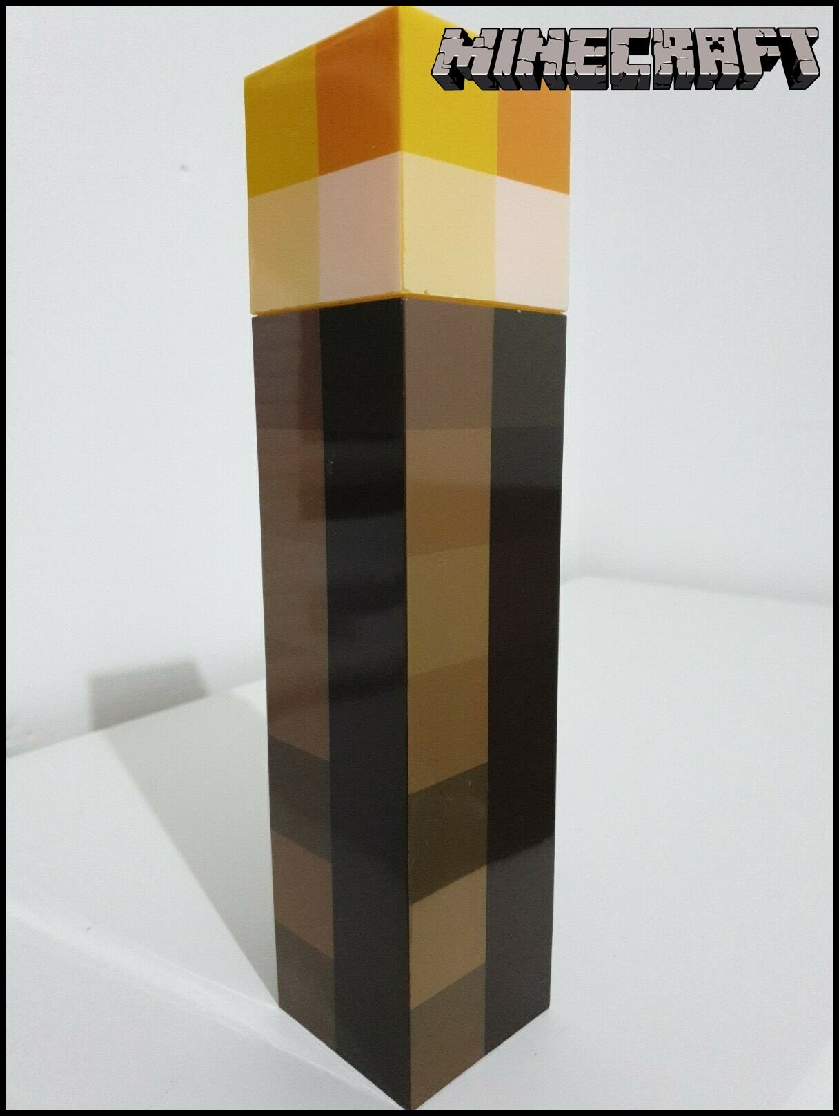 Minecraft Water Bottle Torch Light Theme 650ml Gift For Girl | Etsy