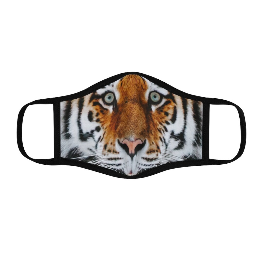 3D Tiger Face Mask, Big Cats, Animal Face Mask, Unique Face Masks, Made ...