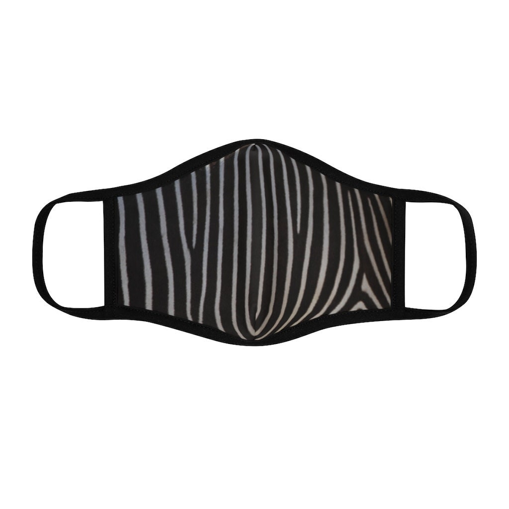 Zebra Stripes Face Mask Animal Masks Unique Face Masks Made - Etsy.de
