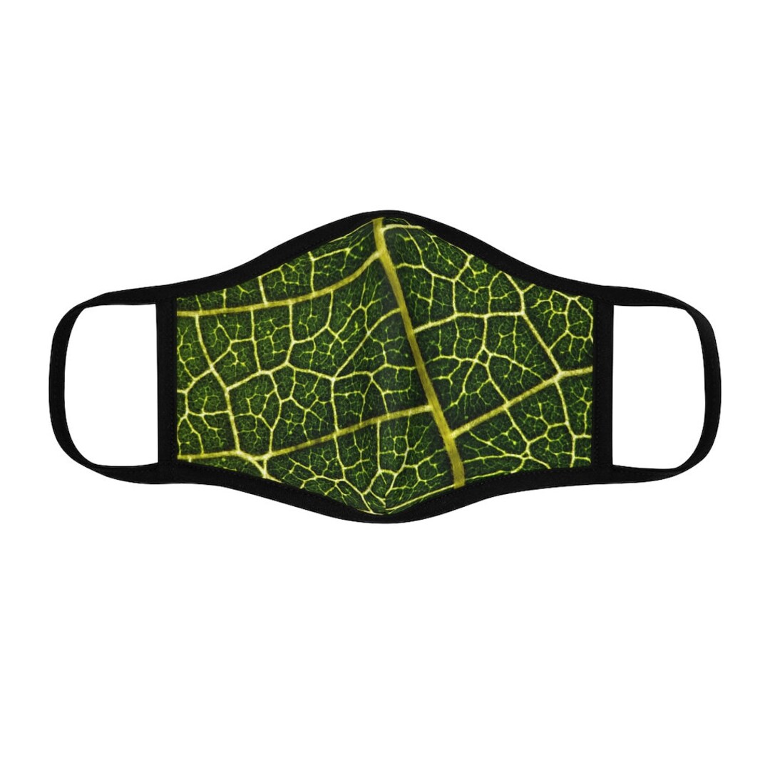 Leaf Veins Face Mask, 3D Face Mask, Animal Masks, Unique Face Masks ...