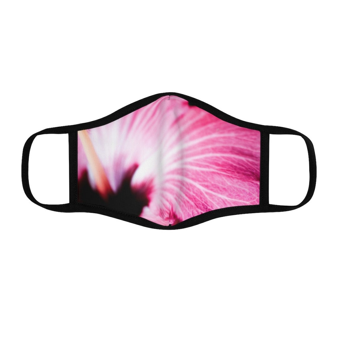 Flower Face Mask, Nature Face Mask, Unique Face Mask, Made in USA ...