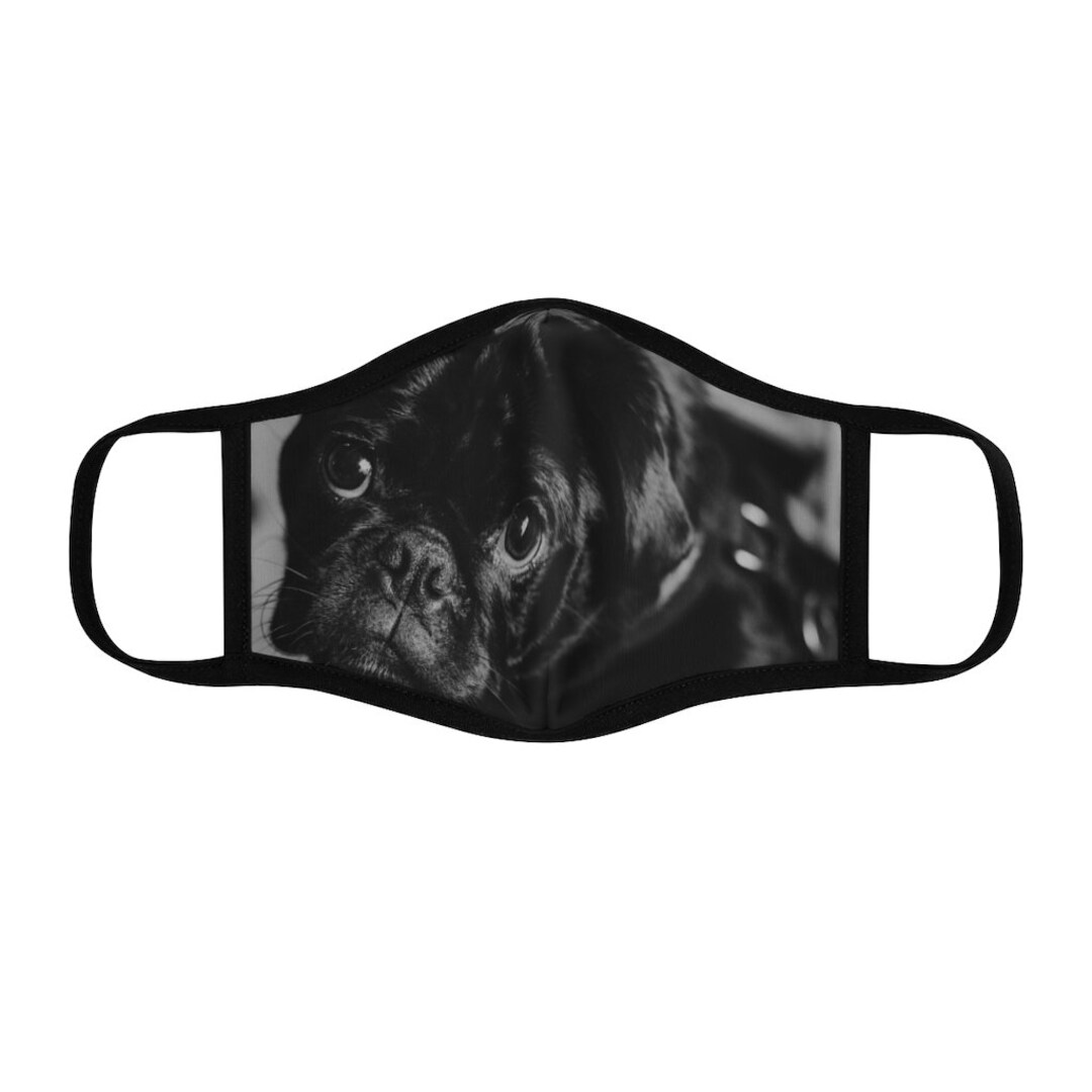 The Pug Please Dog Masks, Animal Face Masks, Made in USA, Machine ...