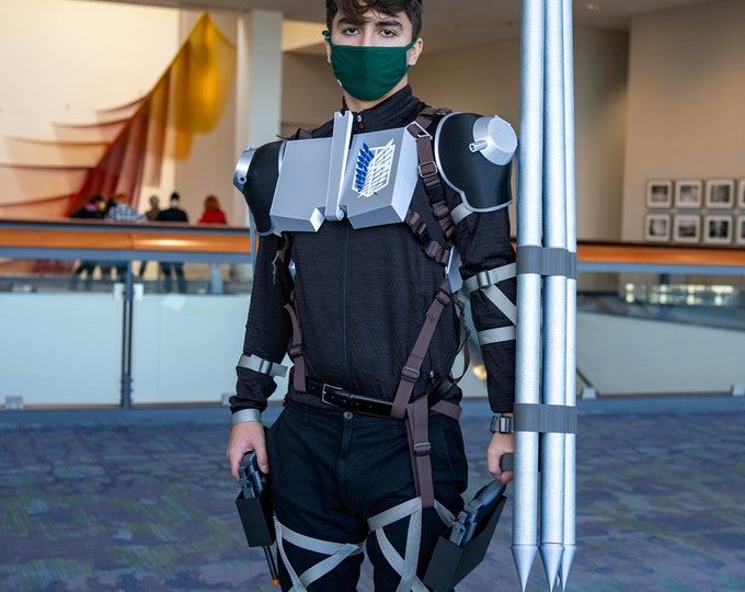 Thunder Spears Kit, Cosplay Ready Attack on Titan Prop - Etsy