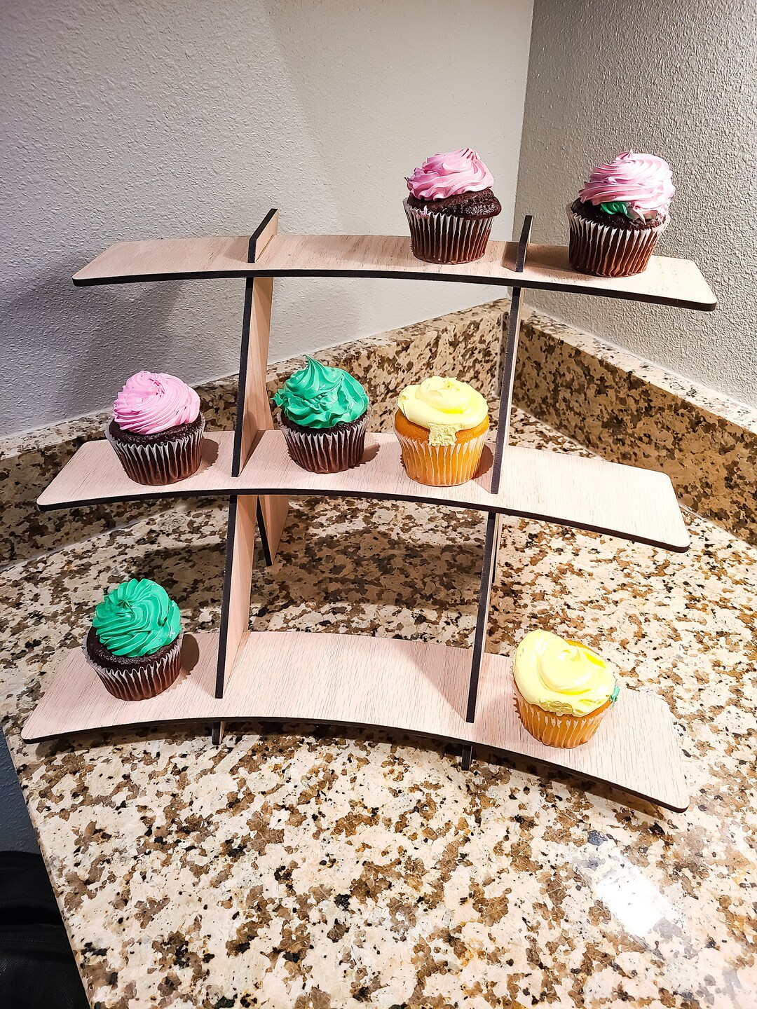 Cupcake/display Shelf - Laser Cut Files SVG, DXF, PNG - Etsy