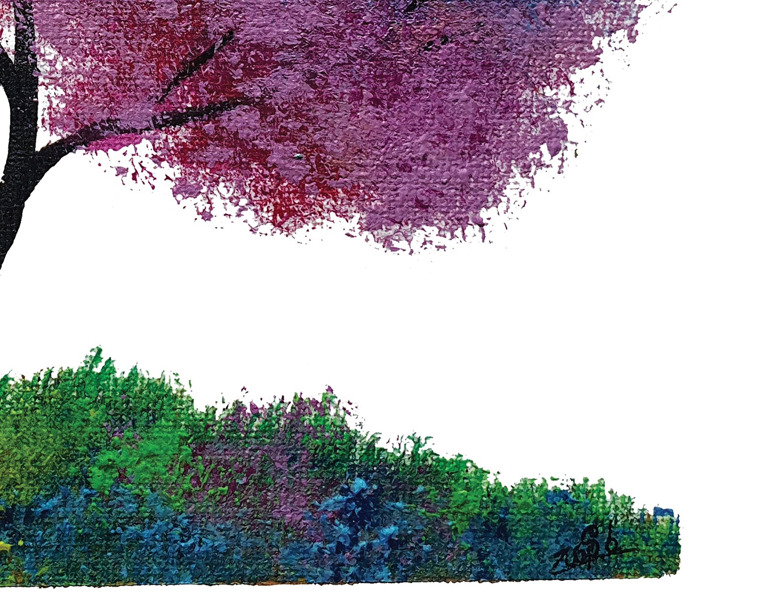 Printable Colorful Tree Painting Rainbow Tree Art Print Tree - Etsy