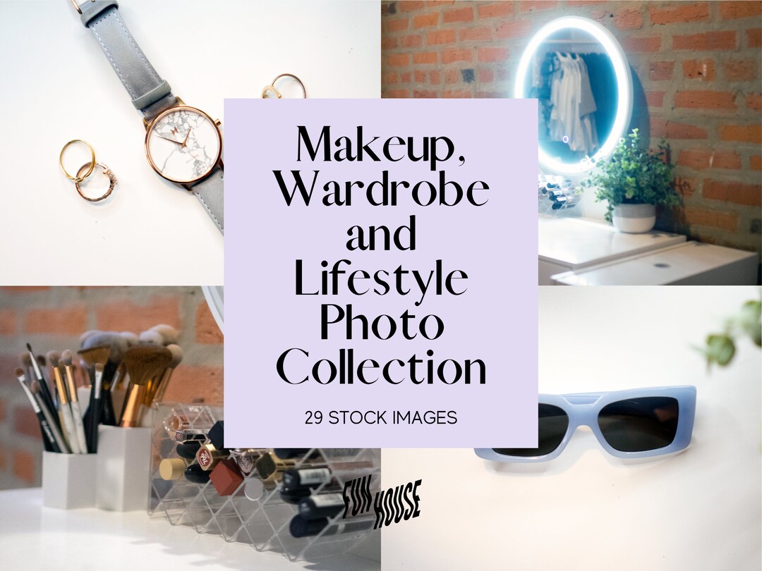 Makeup Wardrobe and Lifestyle Photo Collection - Etsy