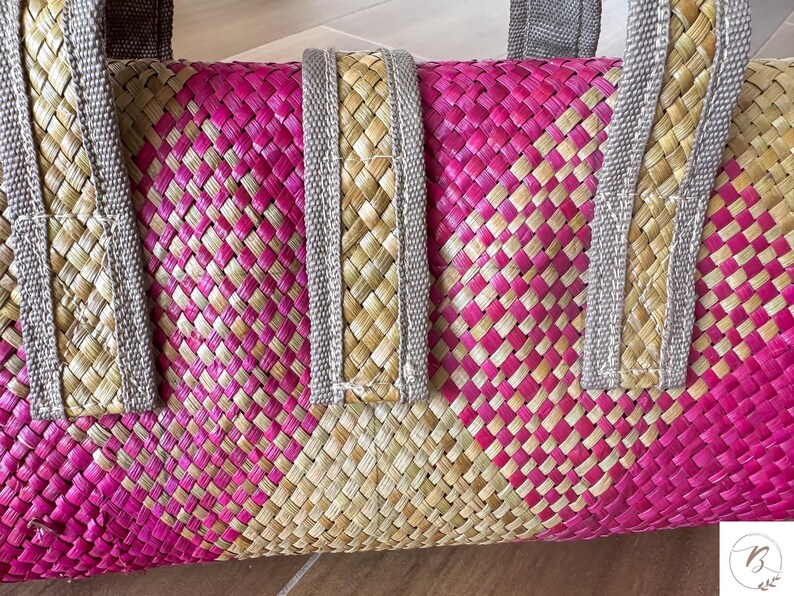 Cute Pink FLOOR BANIG MAT Beautiful Colorful Handwoven Single Size Mat ...