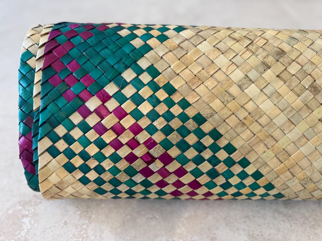 Handwoven PANDAN Traditional Sleeping Mats From Philippines | Double ...