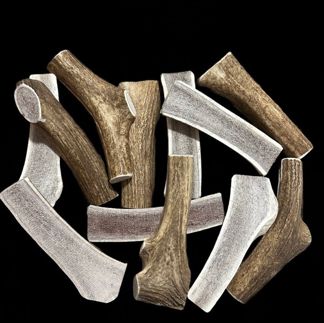 XL Split Elk Antler Dog Chew, Premium Split Elk Antler for Dogs From ...