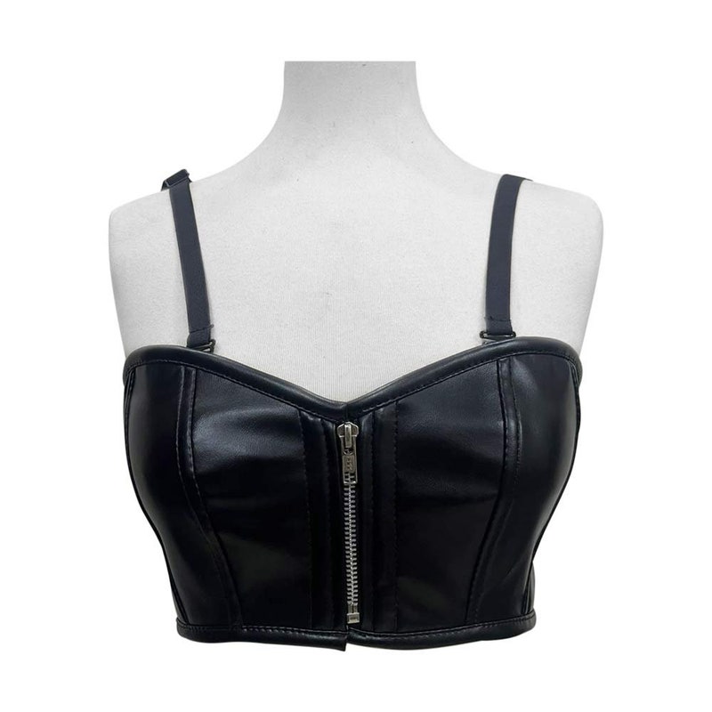 Leather Bustier - Etsy