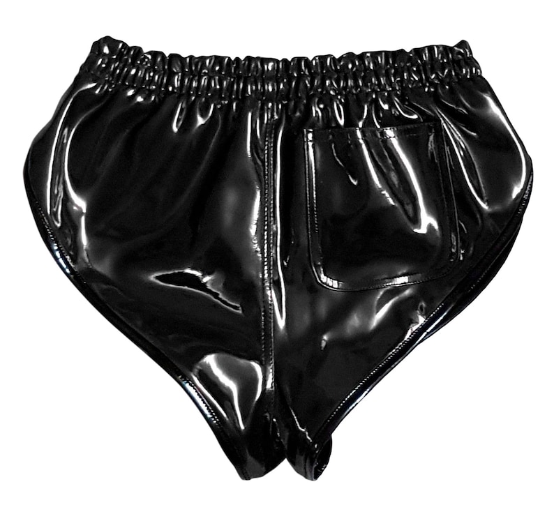 Men's PVC Biker Shorts: Lace-up Drawstring Summer Booty Shorts - Etsy