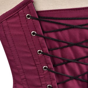 Unique Handmade Medieval Corset With Front Hook Steel Boning and Laceup ...