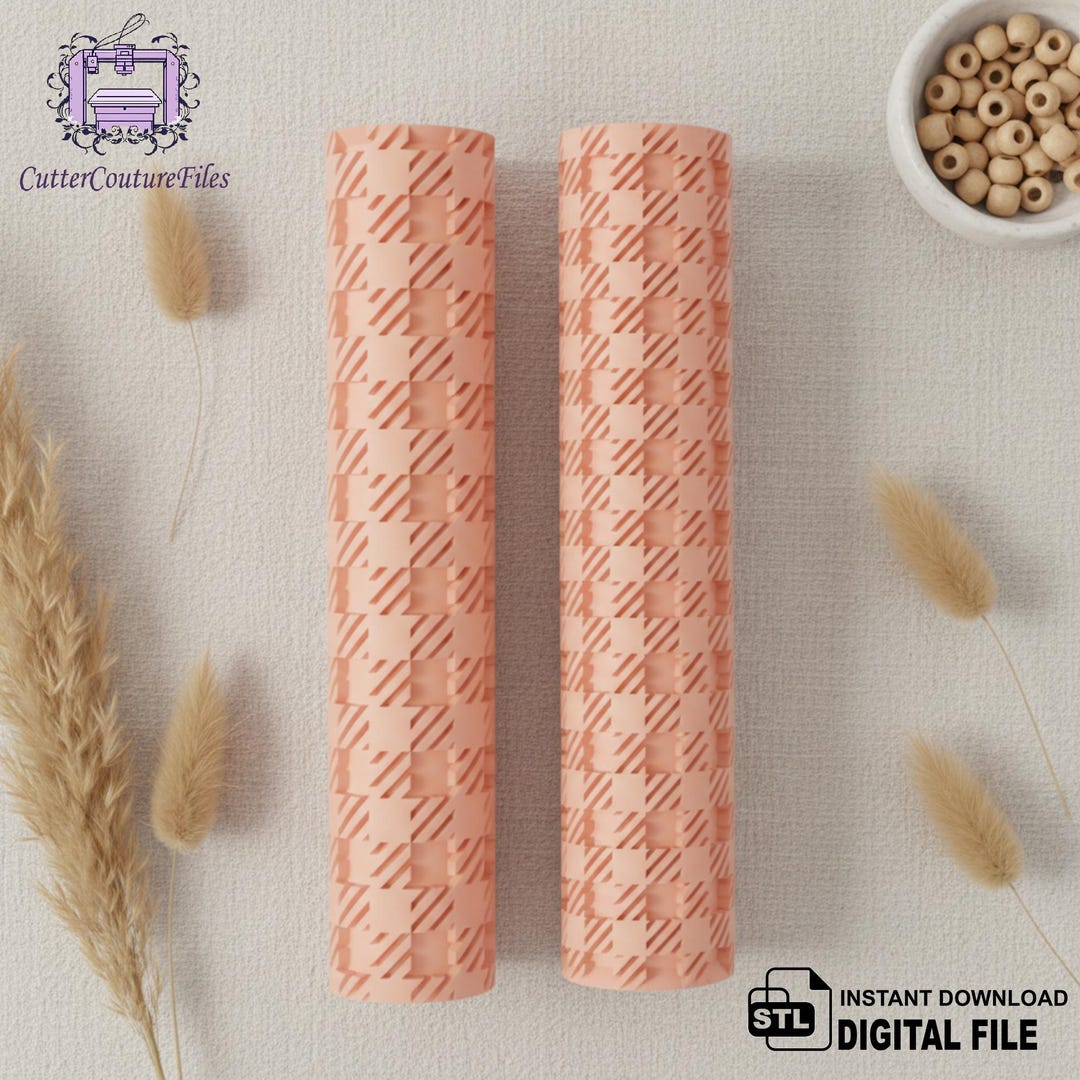 Gingham Check Plaid Seamless Pattern | Classic Checkered Texture | (STL ...