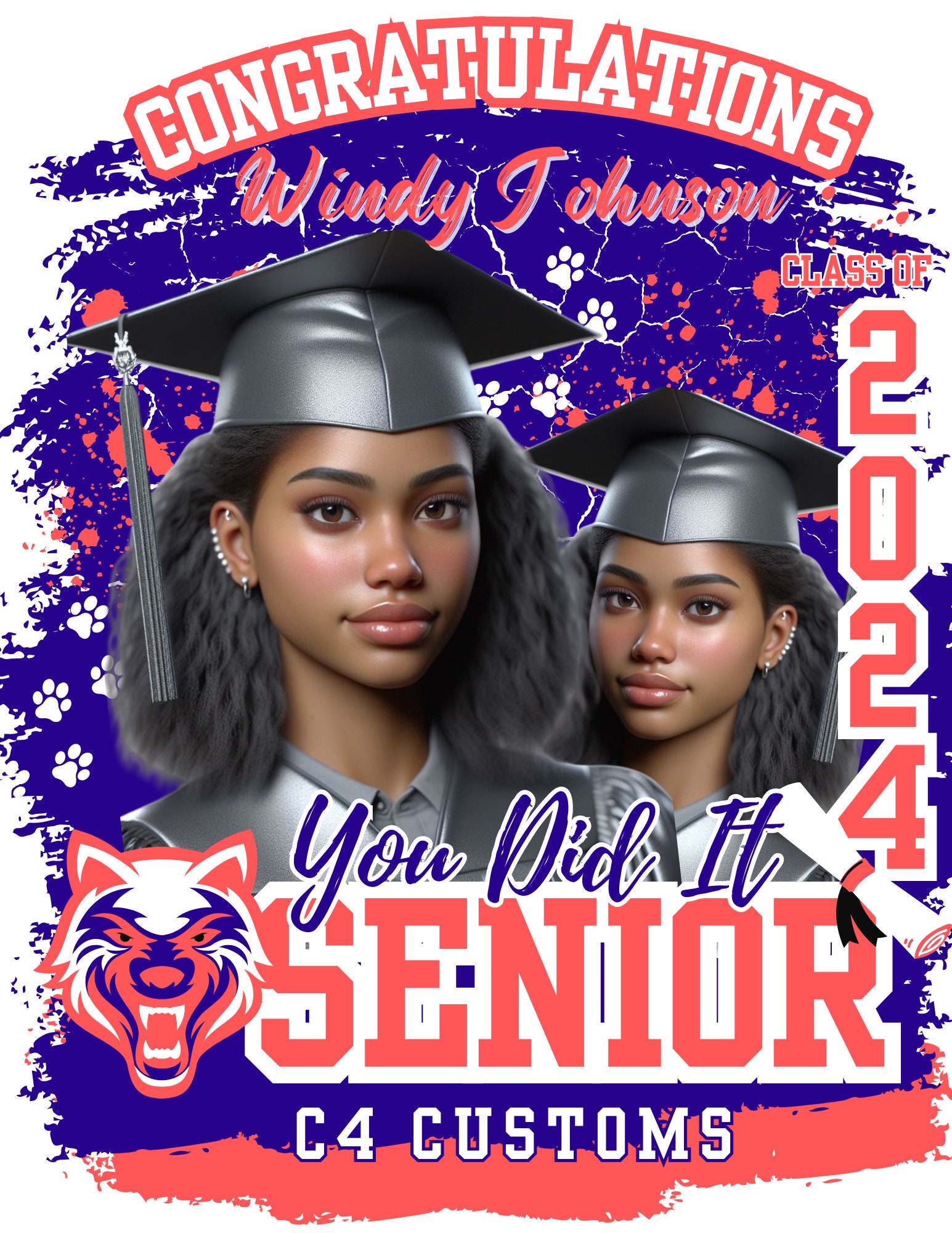 Graduation T-shirt Templates - Etsy