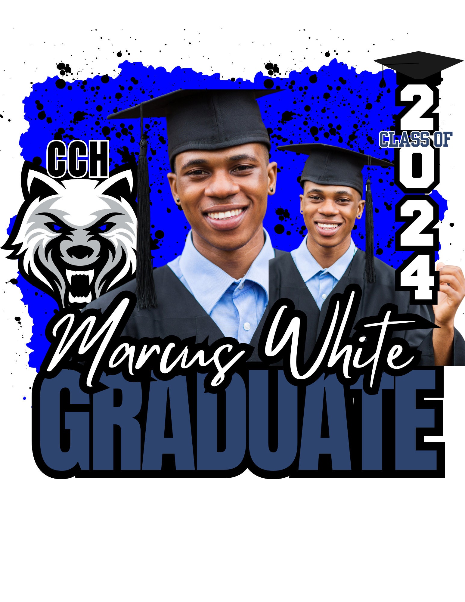 Graduation T-shirt Templates - Etsy