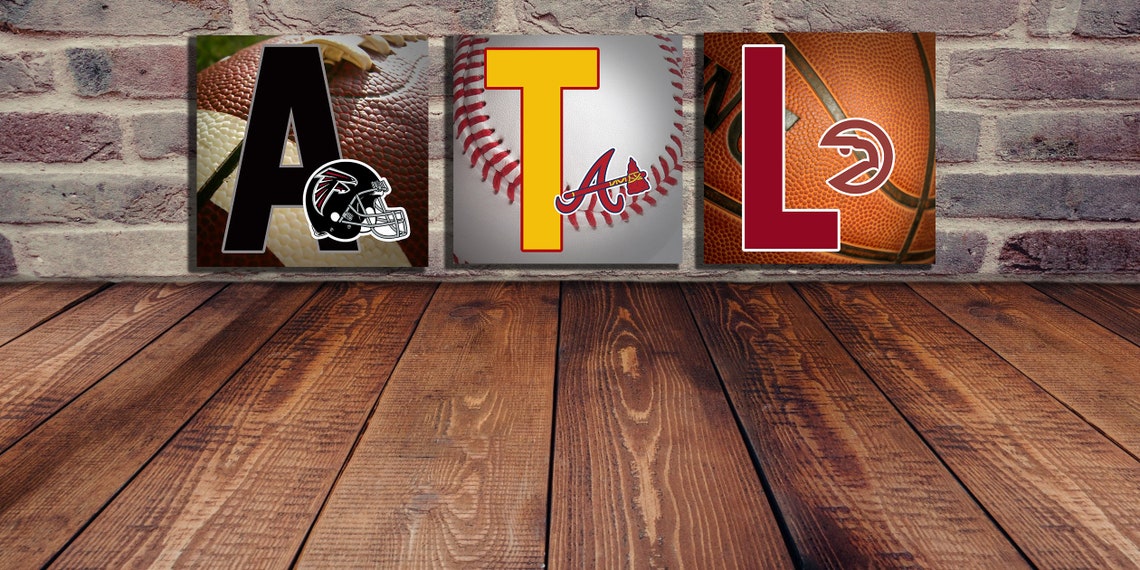A Collection of Atlanta Sports Teams Atlanta Falcons, Atlanta Hawks ...