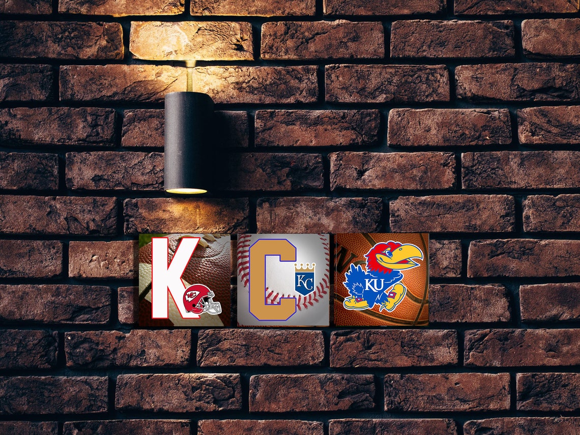 A Collection of Kansas City Sports Teams Football - Etsy