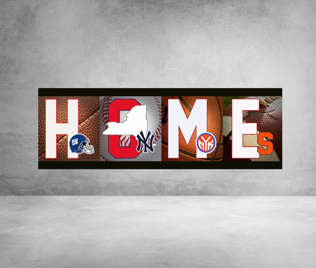A Collection of New York Sports Teams, Giants, Yankees, Knicks ...