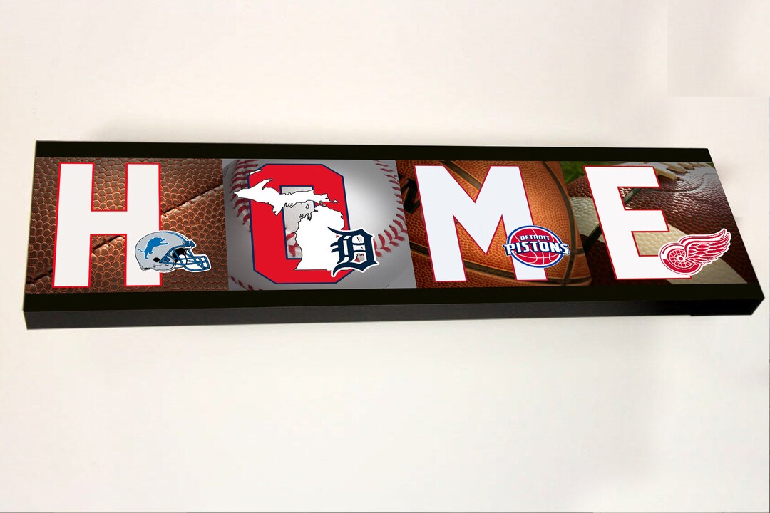 A Collection of Michigan Sports Teams, Lions, Tigers, Pistons, Red ...