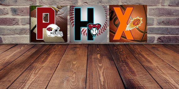 A Collection of Phoenix Sports Teams Football Basketball - Etsy