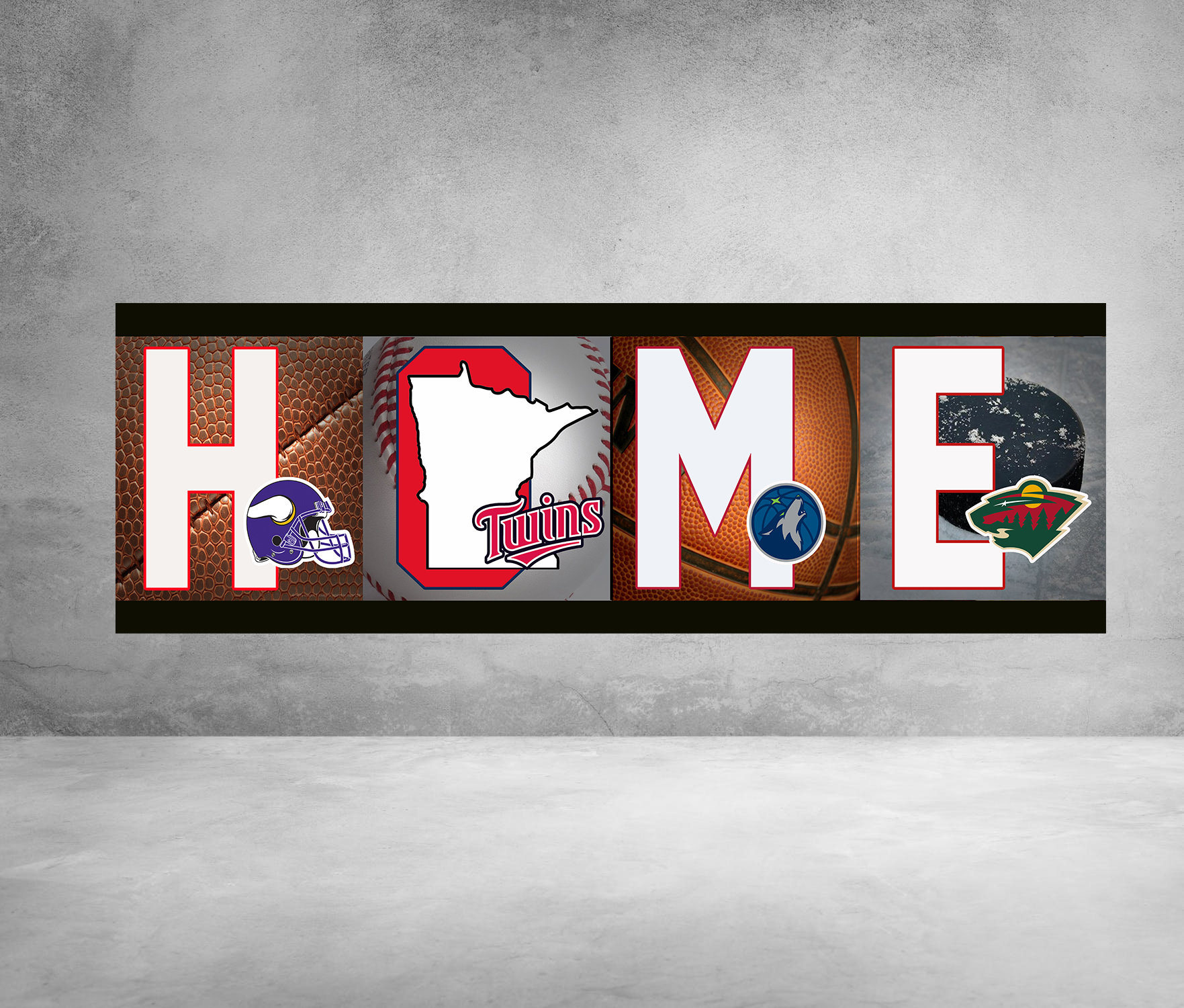 A Collection of Minnesota Sports Teams Vikings Twins - Etsy