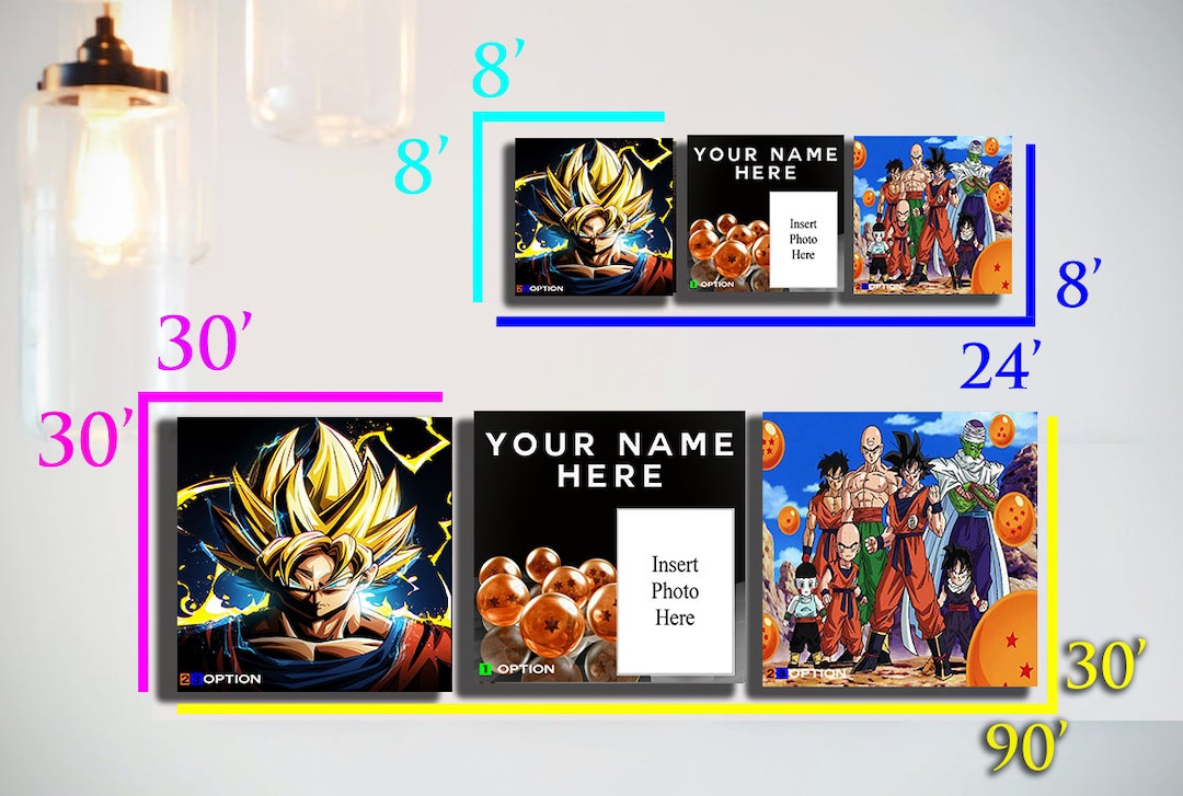 Dragonball Z Wall Decor- Personalized, Athletic Achievement Award ...