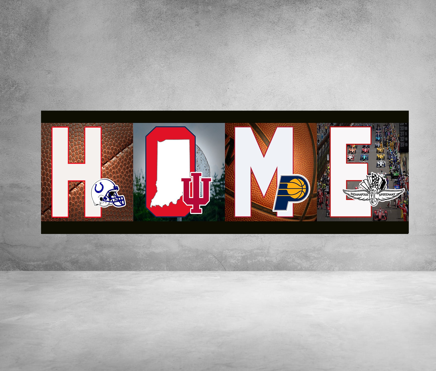 A Collection of Indiana Sports Teams, Colts, Hoosiers, Pacers, Indy 500 ...