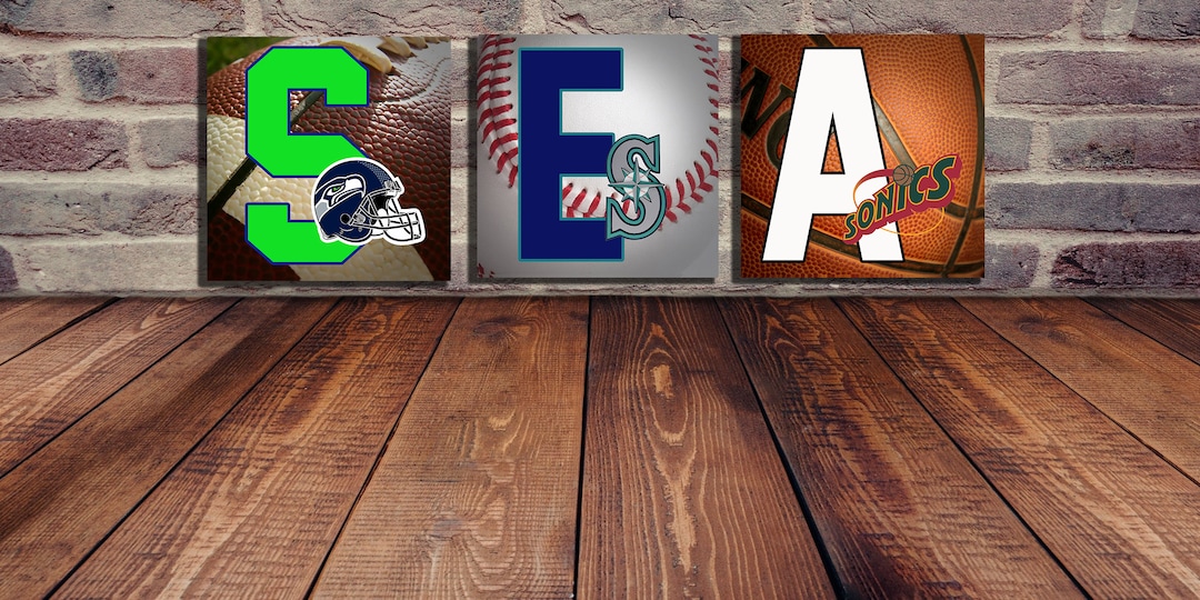 A Collection of Seattle Sports Teams - Football, Basketball and ...