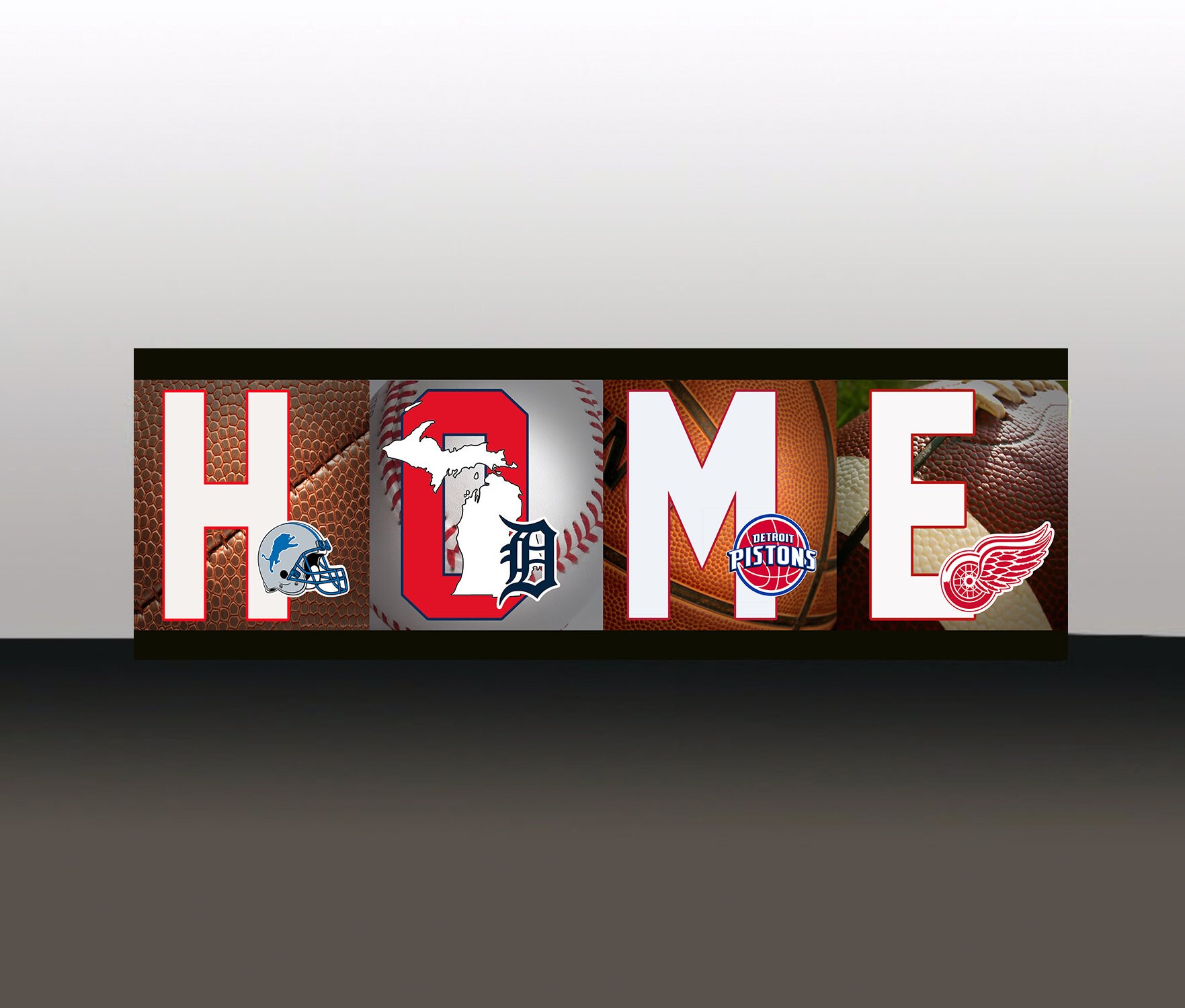 A Collection of Michigan Sports Teams, Lions, Tigers, Pistons, Red ...