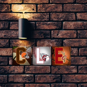 A Collection of Ohio Sports Teams- Cleveland Browns, Cleveland Baseball ...