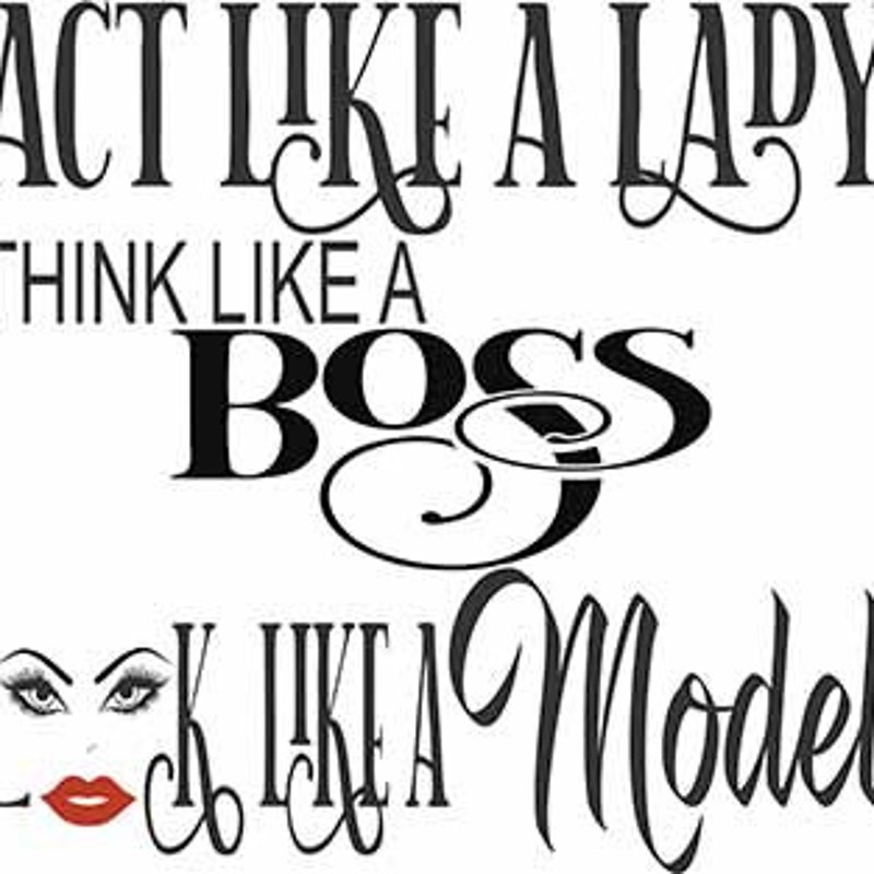 Act Like a Lady - Etsy